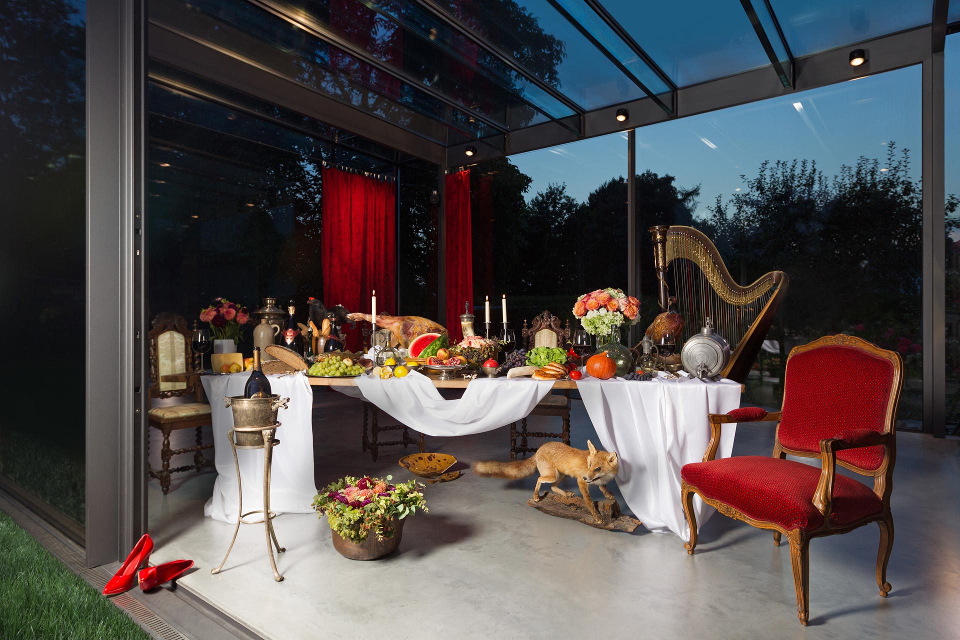 Room Experience – Glass houses